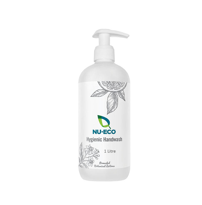 Nu Eco Hygienic Handwash – 1 Litre Gentle, Botanical Hand Hygiene with ...