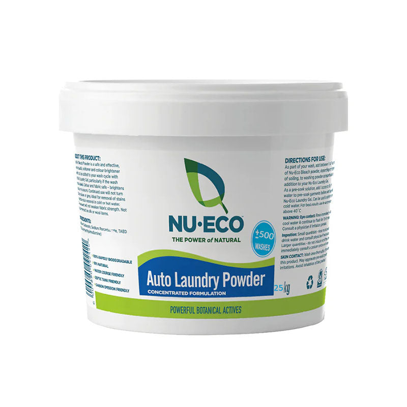 Nu Eco Laundry Powder – 25 Kg Bulk Refill – Evergreen SA
