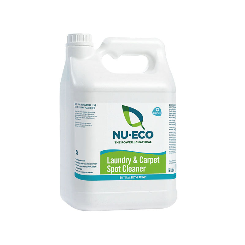 Nu Eco Laundry & Carpet Spot Cleaner – 5 Litre Bulk Refill – Evergreen SA